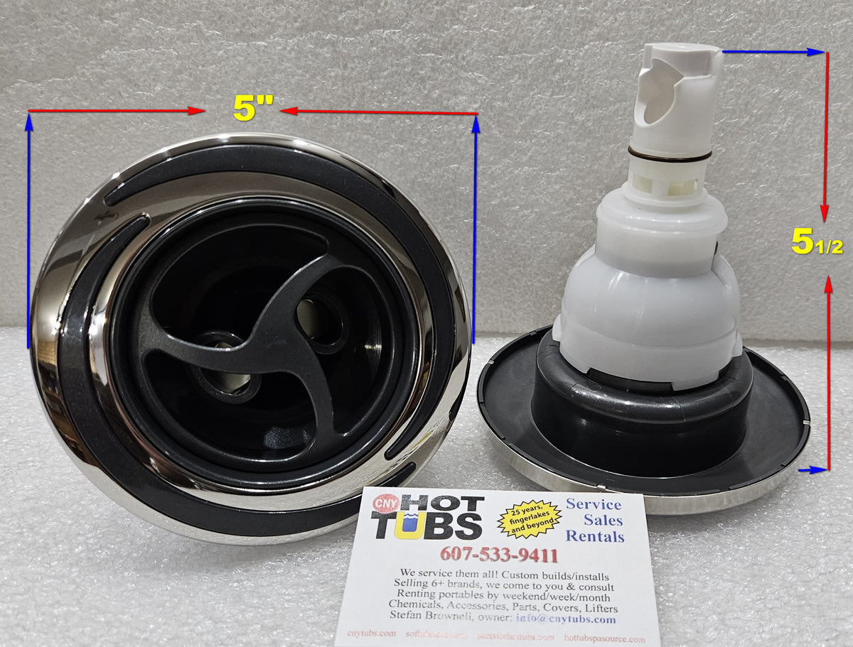 CMP 500 Series Pro-Loc Roto jet, SS Halo face – Hot Tub Spa Source