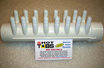 16 Port PVC Air Manifold – Hot Tub Spa Source