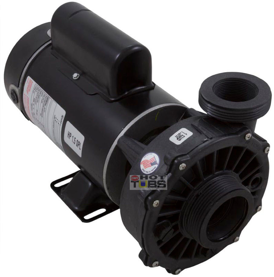 Waterway Hi-Flo Pump complete 1.5HP 230V 2 speed 48F – Hot Tub Spa Source