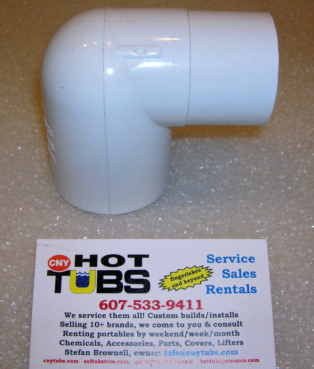 1 inch PVC Street Elbow – Hot Tub Spa Source