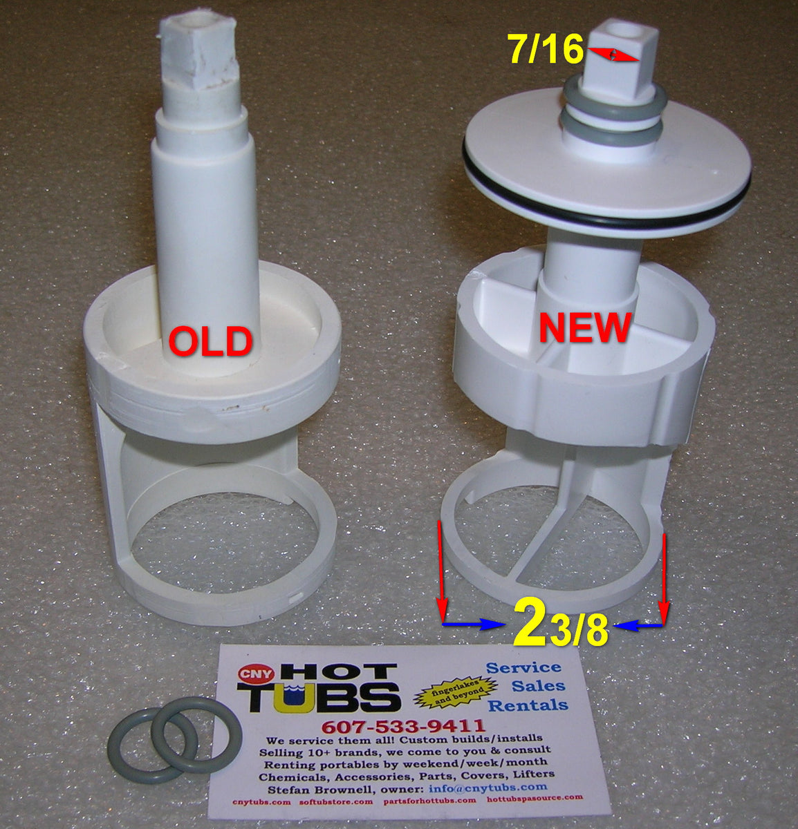 Jacuzzi Diverter valve internal – Hot Tub Spa Source