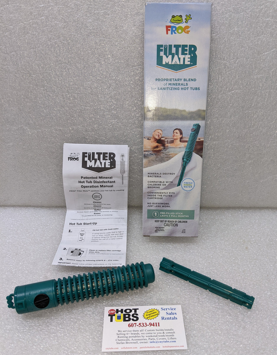 Spa Frog FILTER MATE Sanitizer cartridge (Amerse/Softcare) – Hot Tub ...