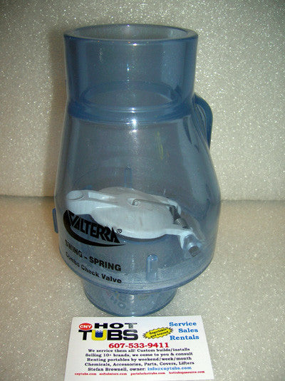 Clear Inline Check Valve 2 inch – Hot Tub Spa Source