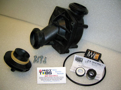 Jacuzzi J, K, Style Spa Pump Complete - IN STOCK! – Hot Tub Spa Source